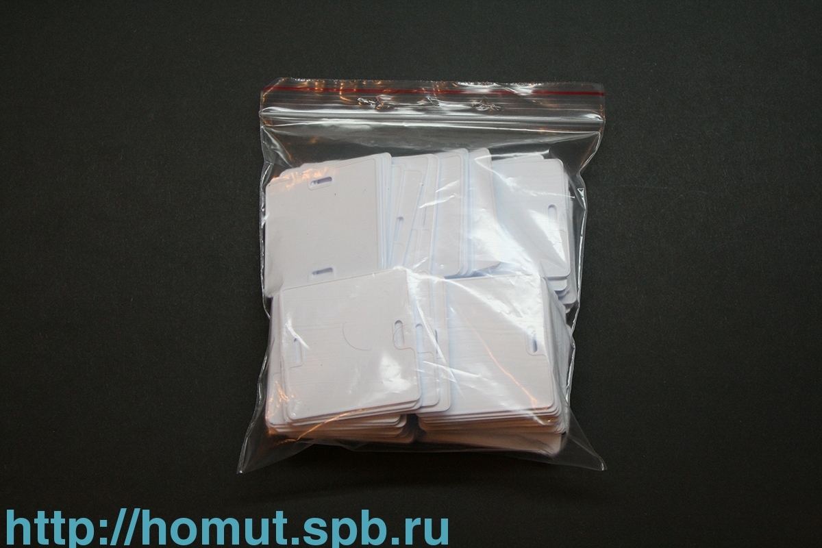 Бирка-У-134 (квадрат 55х55) Fortisflex (100 шт.)
